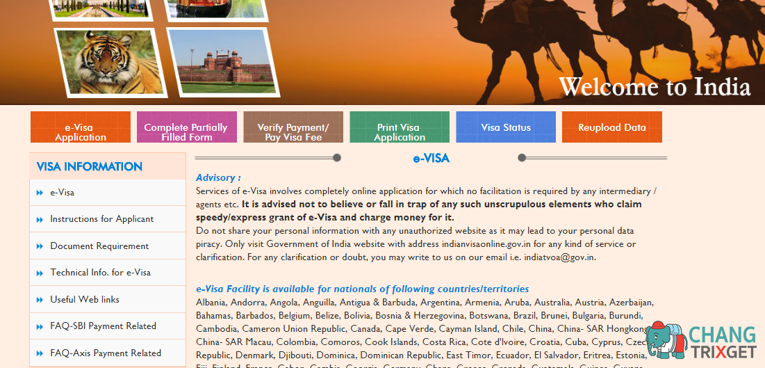 ใครๆก็ทำได้ วีซ่าอินเดีย E-tourist VISA | ChangTrixget.com