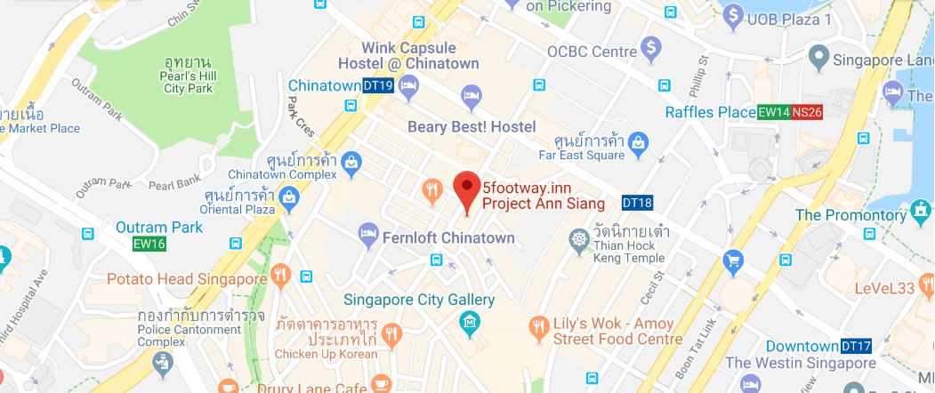 แนะนำที่พักย่าน China Town สิงคโปร์ | ChangTrixget