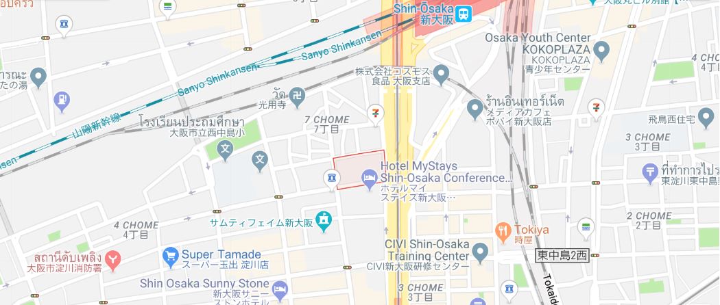 แนะนำที่พักใกล้รถไฟชินคันเซ็น Shin-Osaka Station | ChangTrixget.com