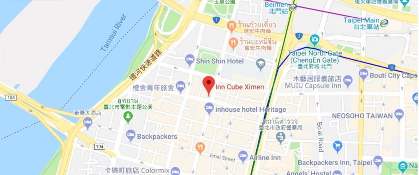 แนะนำที่พักย่าน Ximending ในไทเป ไต้หวัน | ChangTrixget