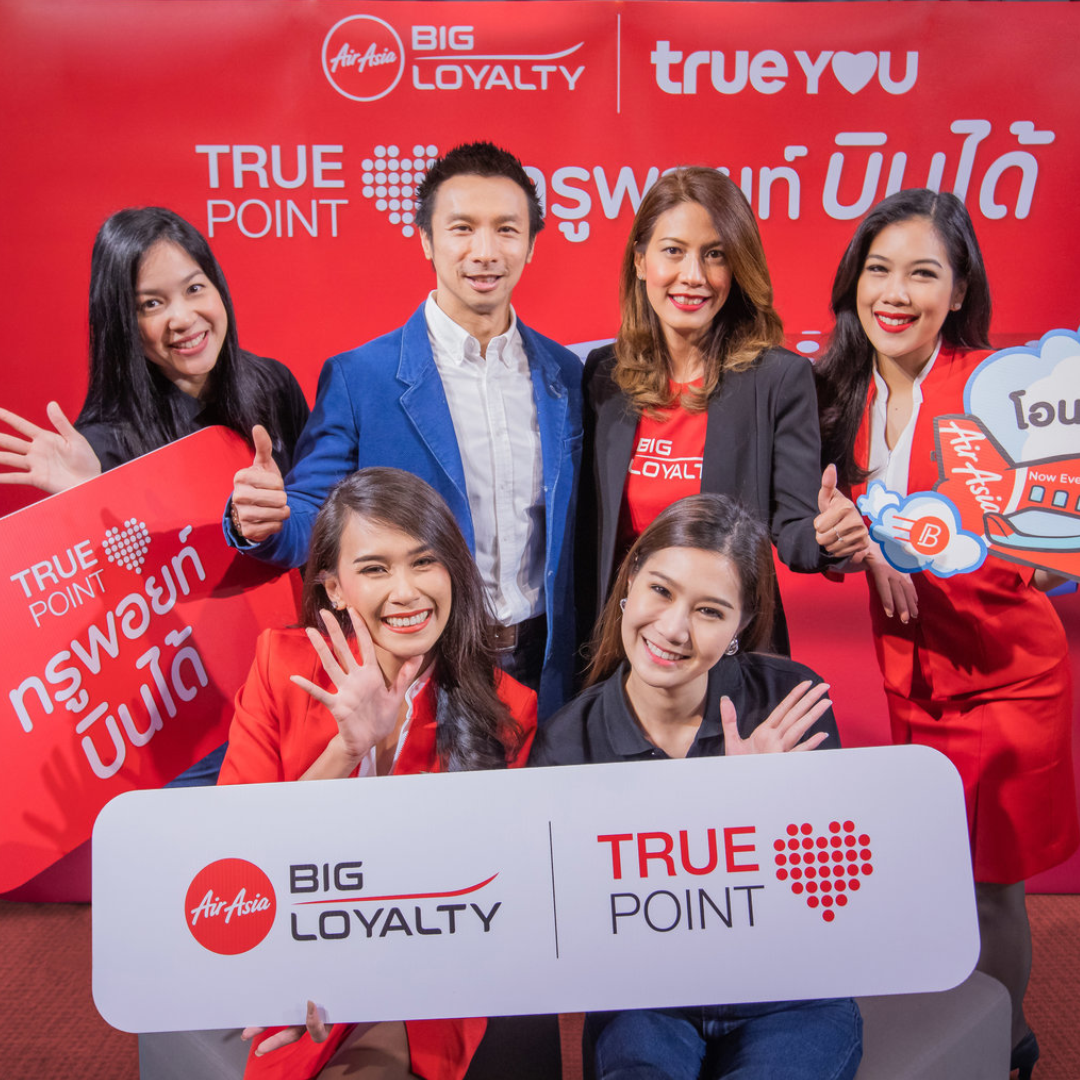 TRUEYOU เปิดให้โอนคะแนน TRUE Point ไปยัง AirAsia BIG Points ได้แล้ว