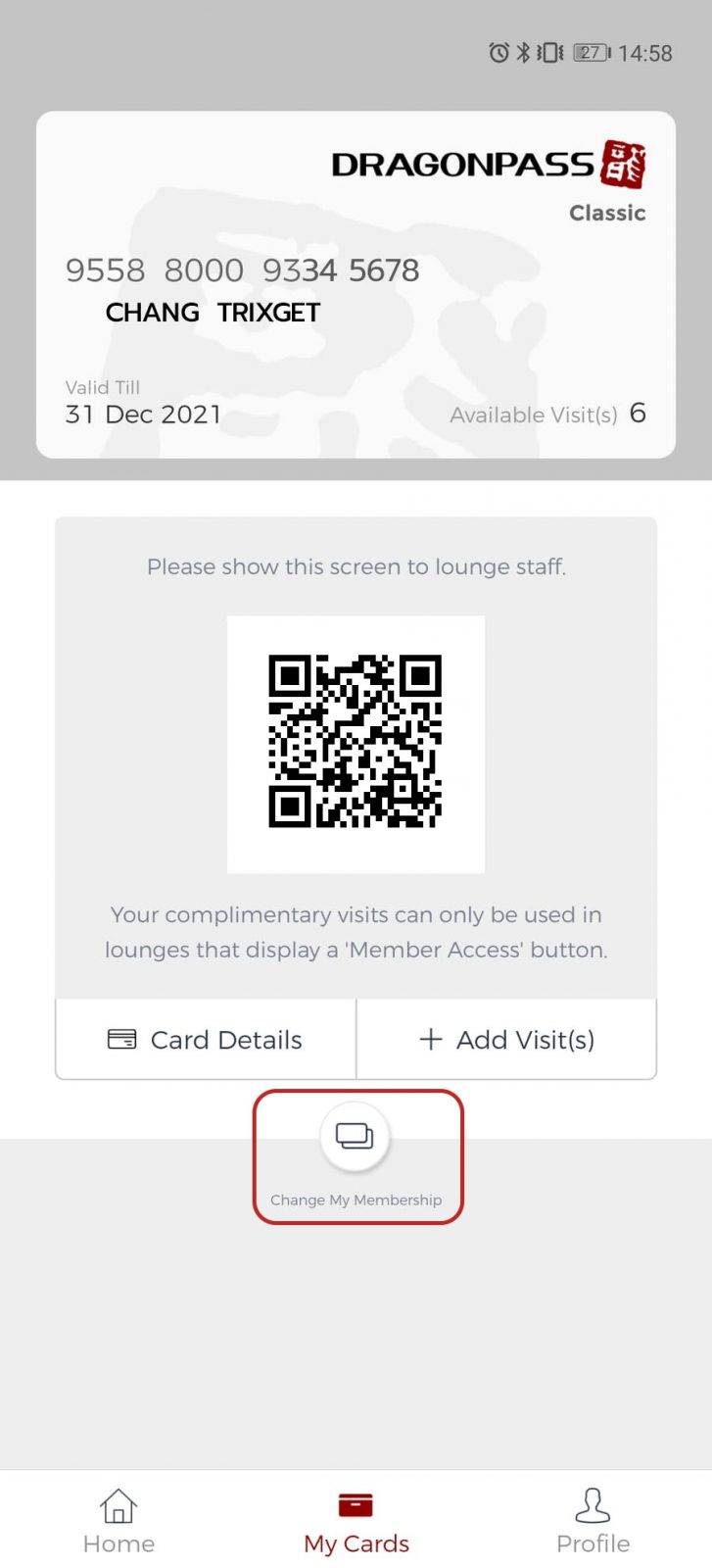 Dragon Pass ที่สมัครด้วยบัตรเครดิต ICBC ไทยเข้าเล้าจน์ทั่วโลก 2.5 บาท/ครั้ง